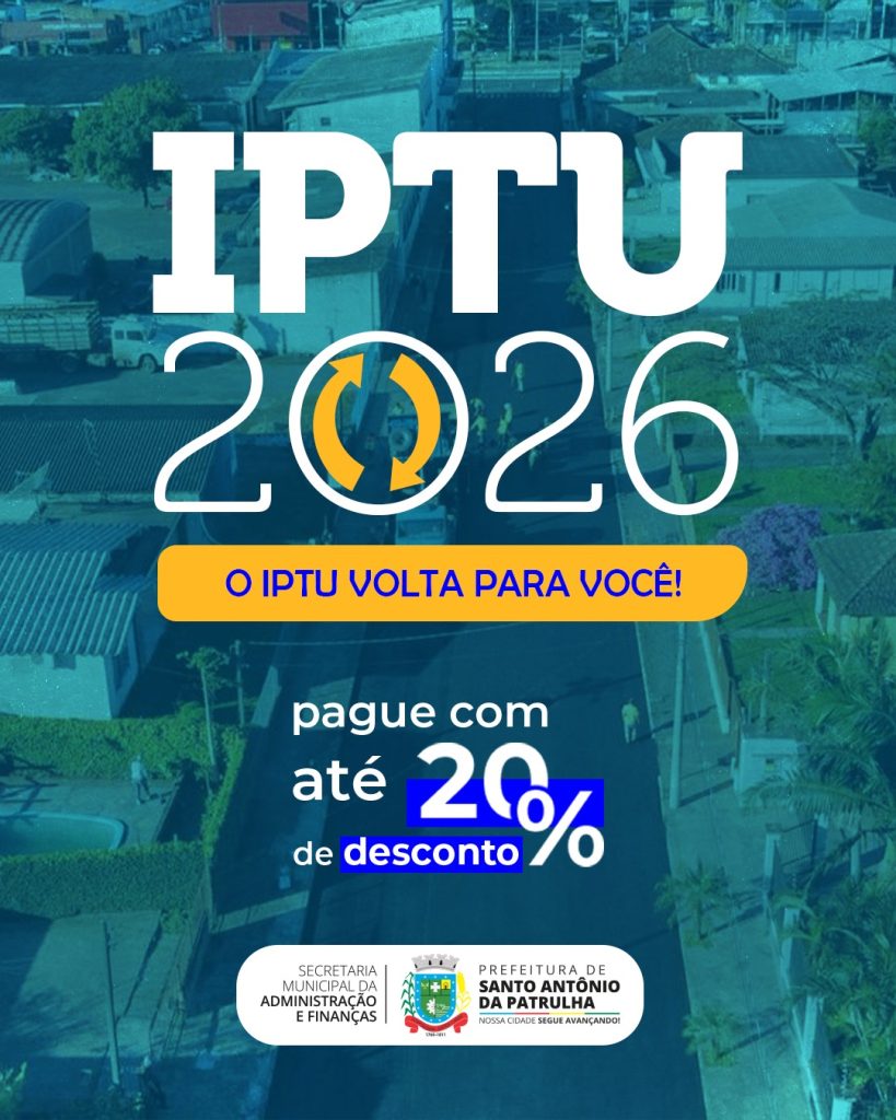 IPTU 2026 - Prefeitura SAP